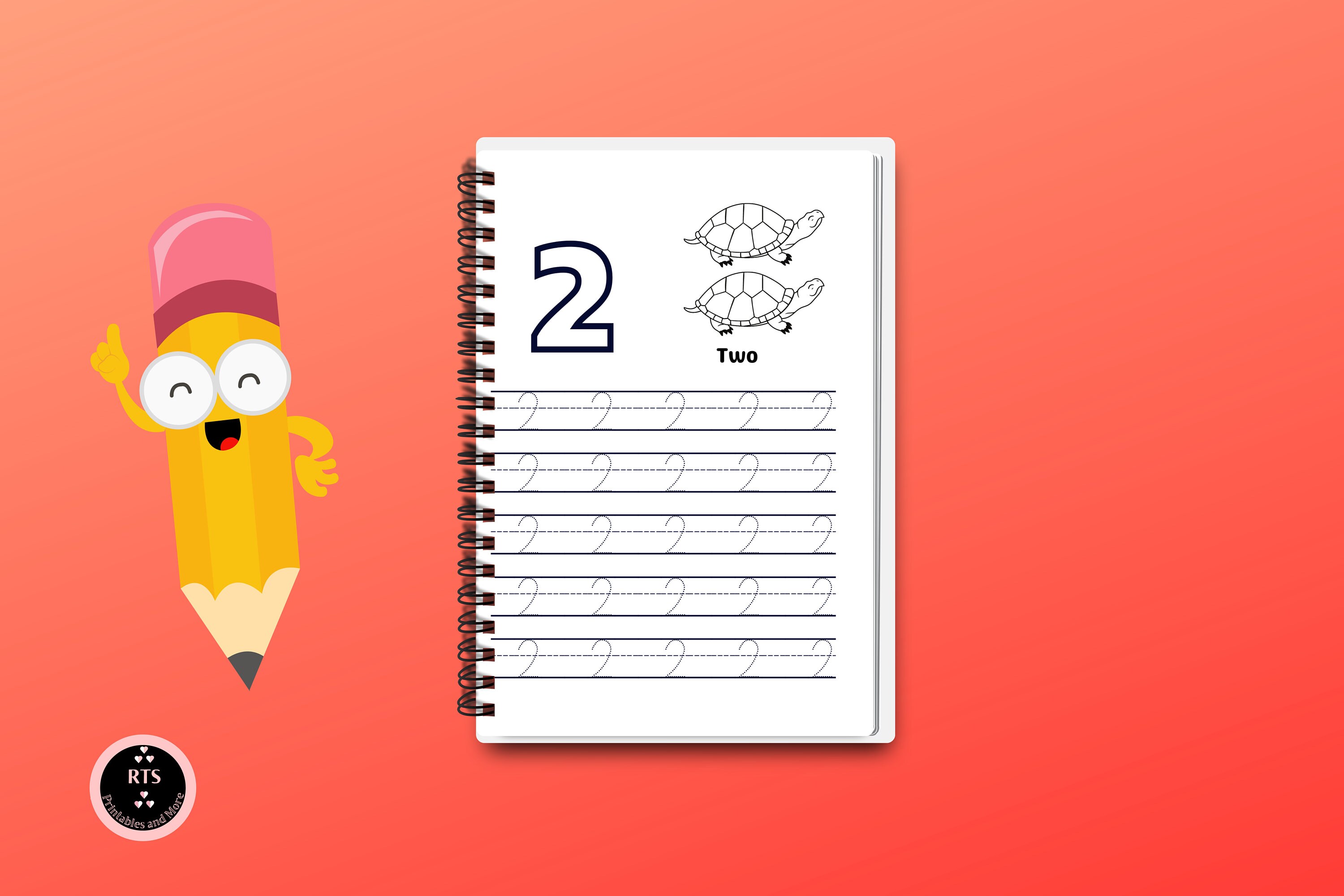 Alphabet Letters and Numbers Tracing Coloring Worksheet Notebook ...