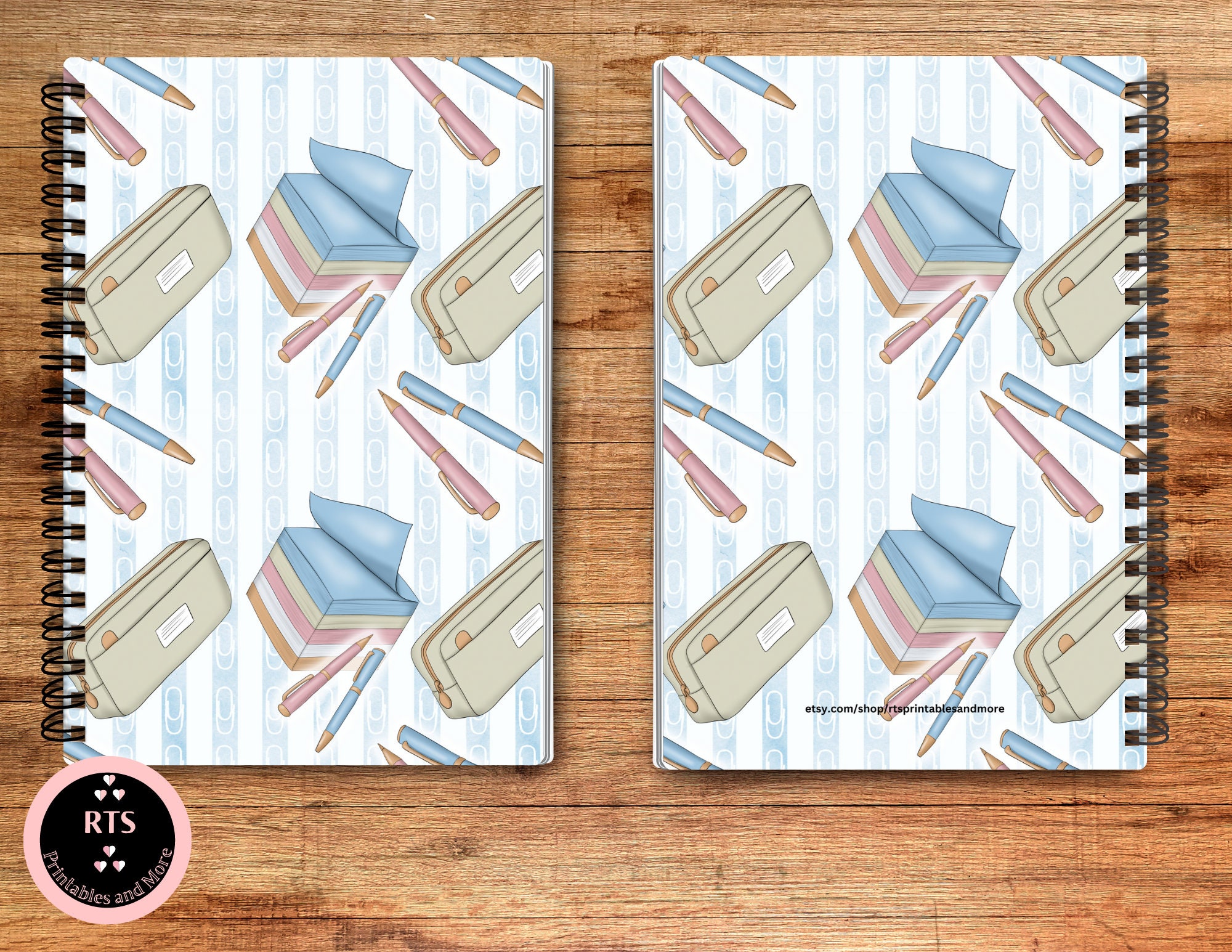 Kids Wide Ruled Spiral Notebook, Assorted Colors, 60 Sheets Each, 4 ...