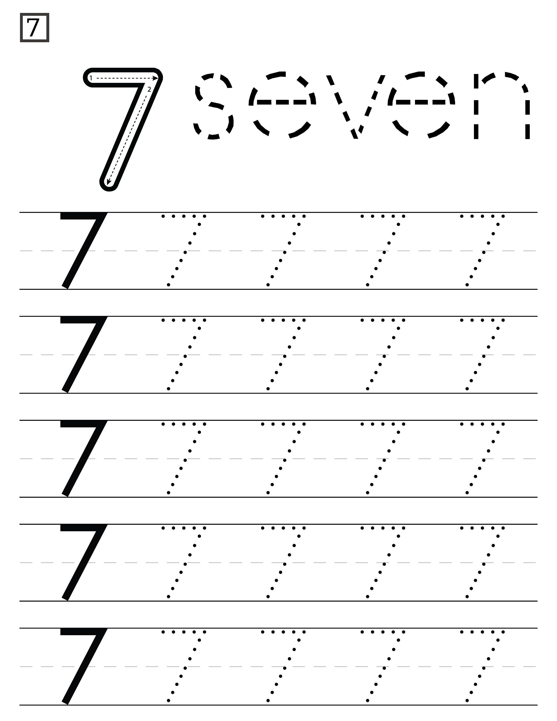 1-100 Number Tracing Preschool Worksheet Printable Worksheet - Etsy