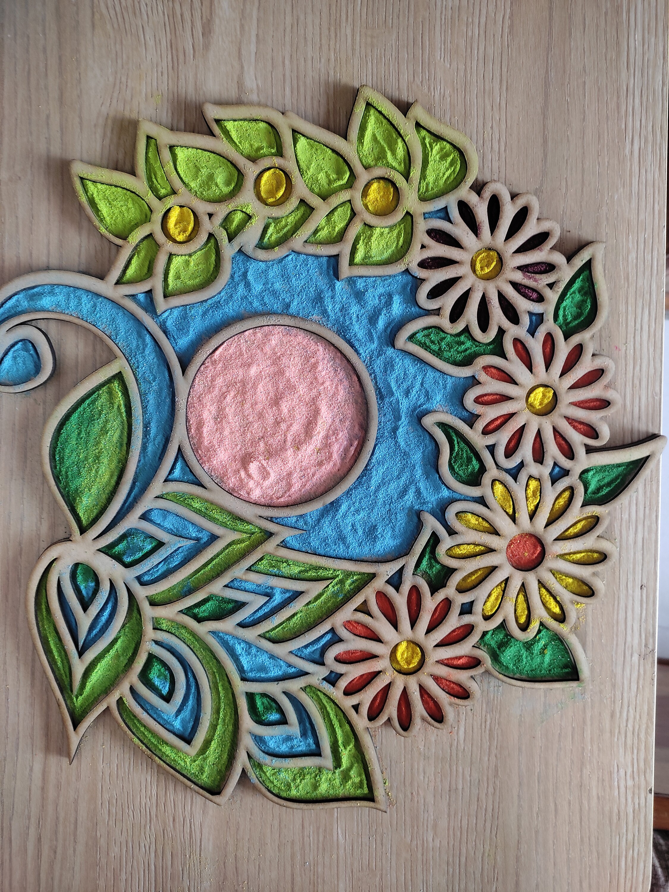 Digital Rangoli SVG 16 Reusable Rangoli Mat Stencil File Instant ...