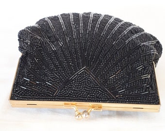 Shell Shaped Beaded Bag - Etsy