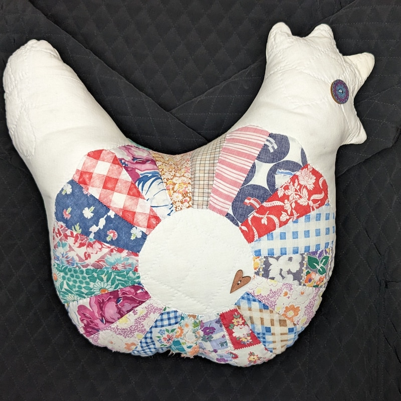Patchwork Chicken - Etsy