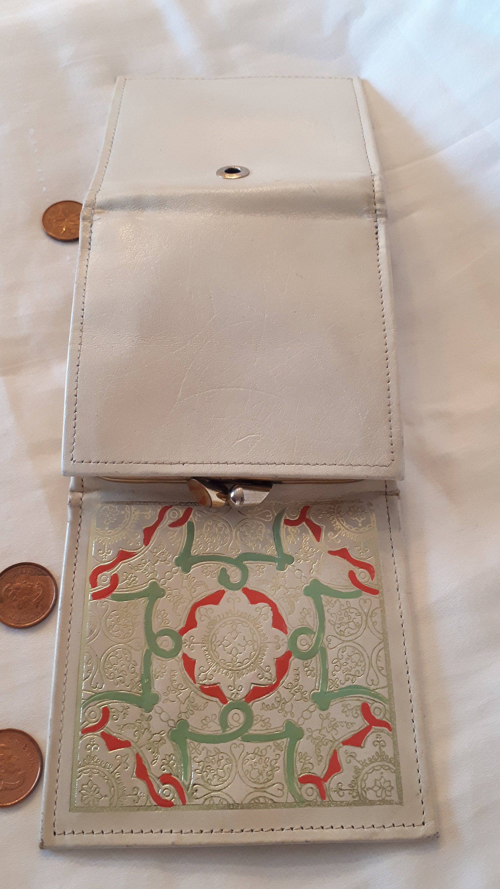 Vintage Wallet 1970s Retro Vinyl Ladies Wallet Vintage Change - Etsy