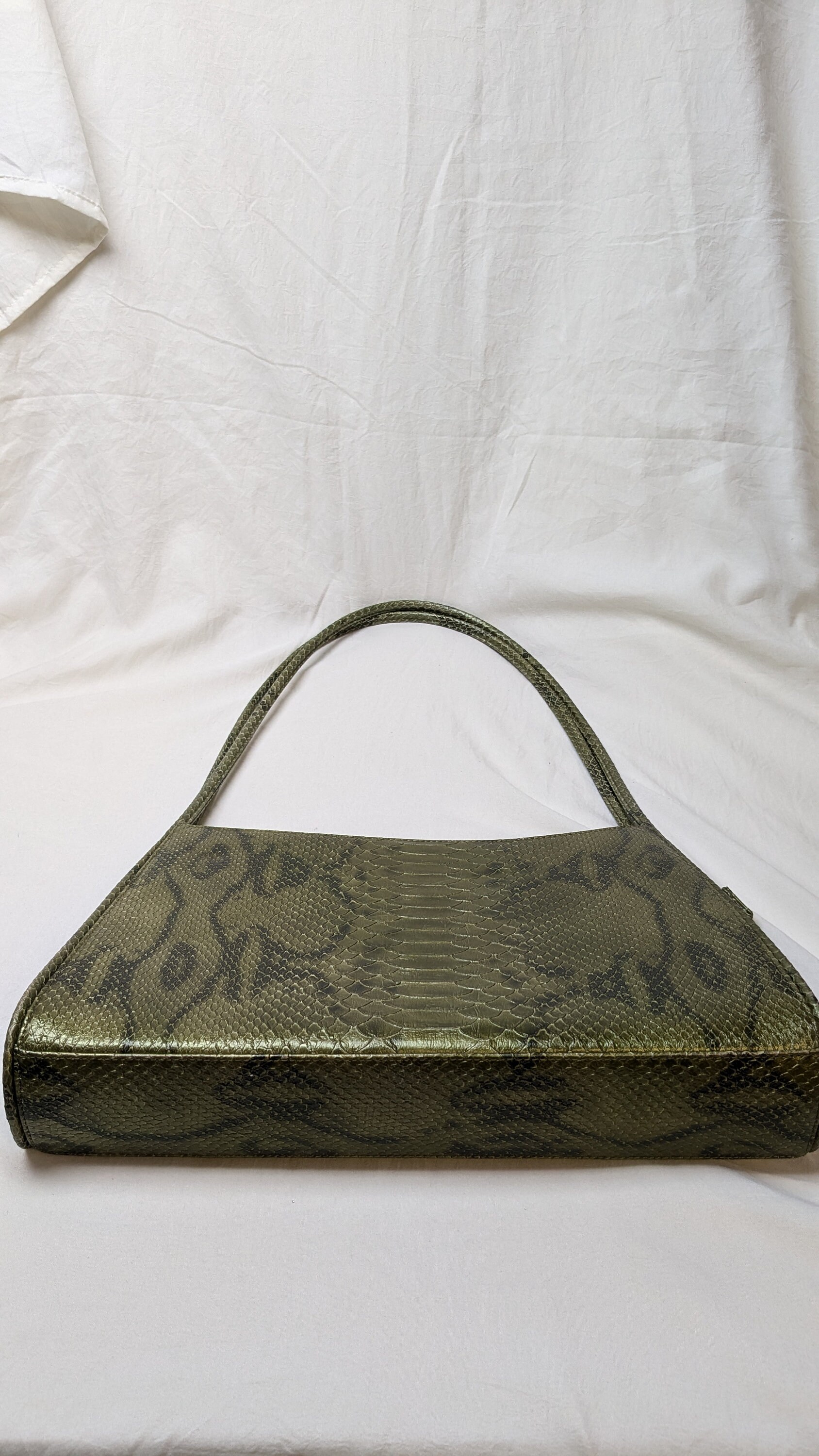 Long Handled Green Snake Tote Bag With Accessories - Etsy