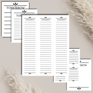 To Do List, Task List, Printable PDF Download, Instant Download, Daily ...