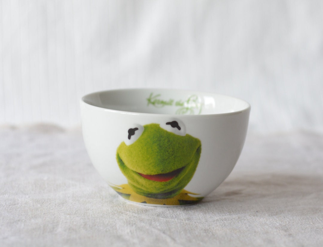 Butlers' Kermit Bowl | the Disney Muppets - Etsy