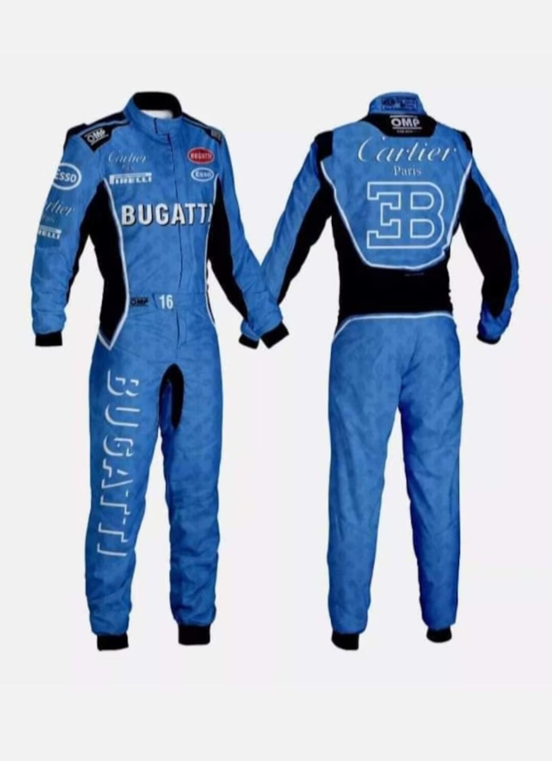 Handcrafted Bugatti Karting Suit Go Kart Racing Suit Cik Fia - Etsy