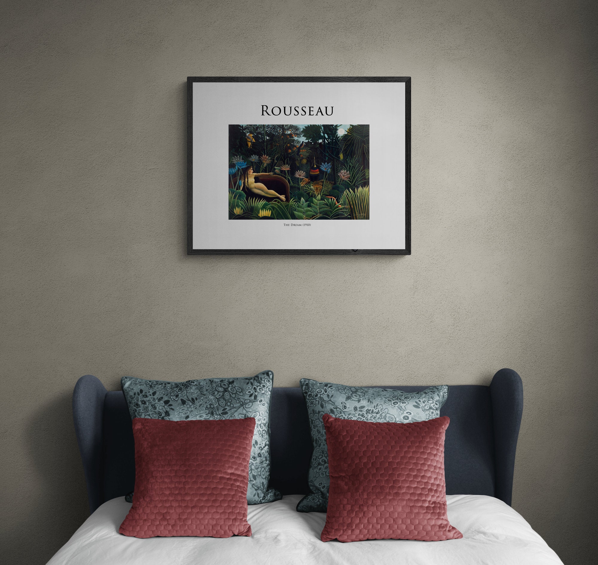 The Dream (1910) by Henri Rousseau, Digital Download Exhibition Art ...