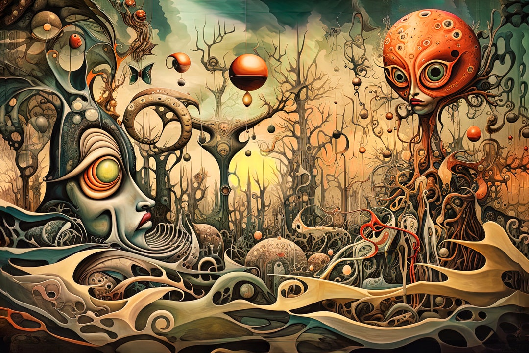 Abstract Surrealism Dreamscape Art Print, Limited Edition Giclee - Etsy
