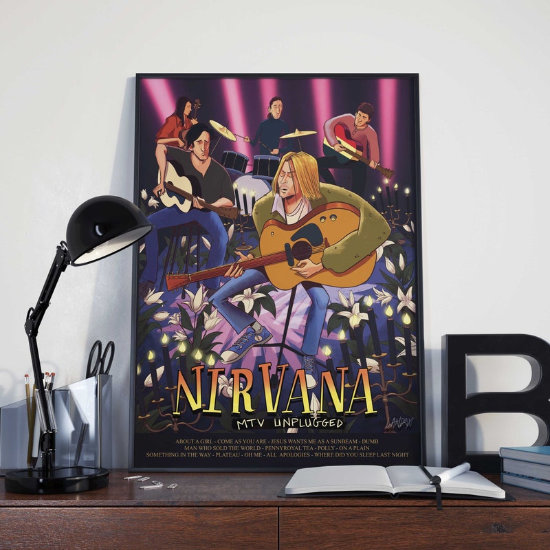 Nirvana Posters - Etsy