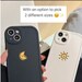 Sun and Moon Single Graphic Phone Case, Matching Phone Case, Cute ...