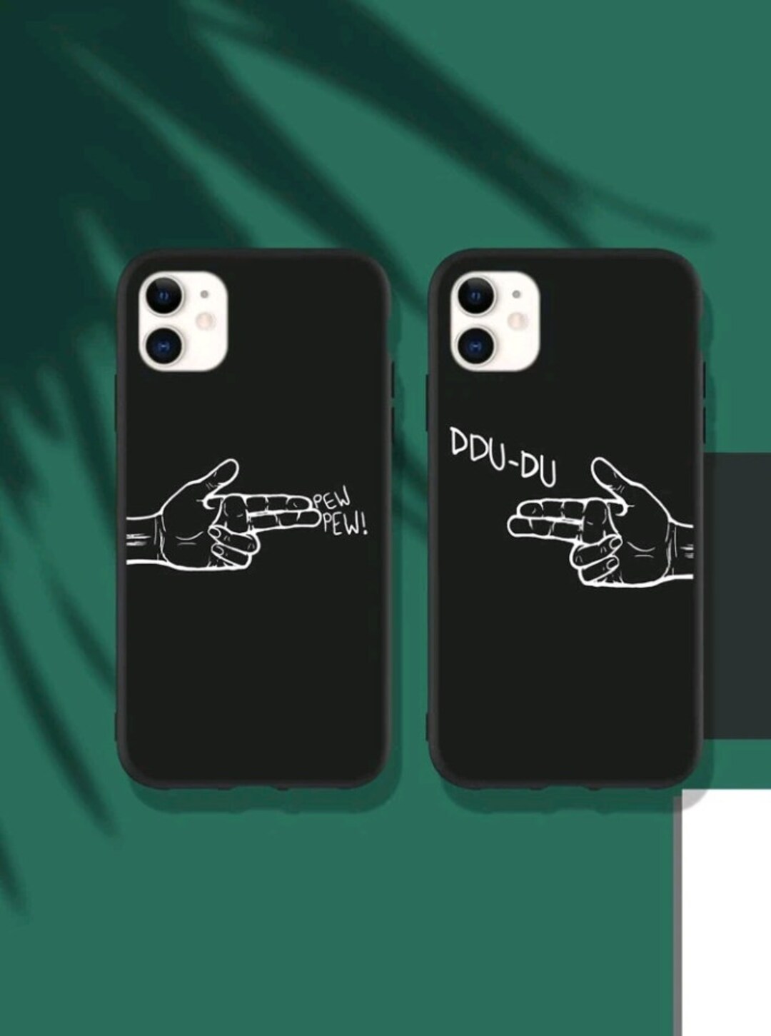 2pcs Couple Graphic Phone Case Matching Phone Case Cute - Etsy