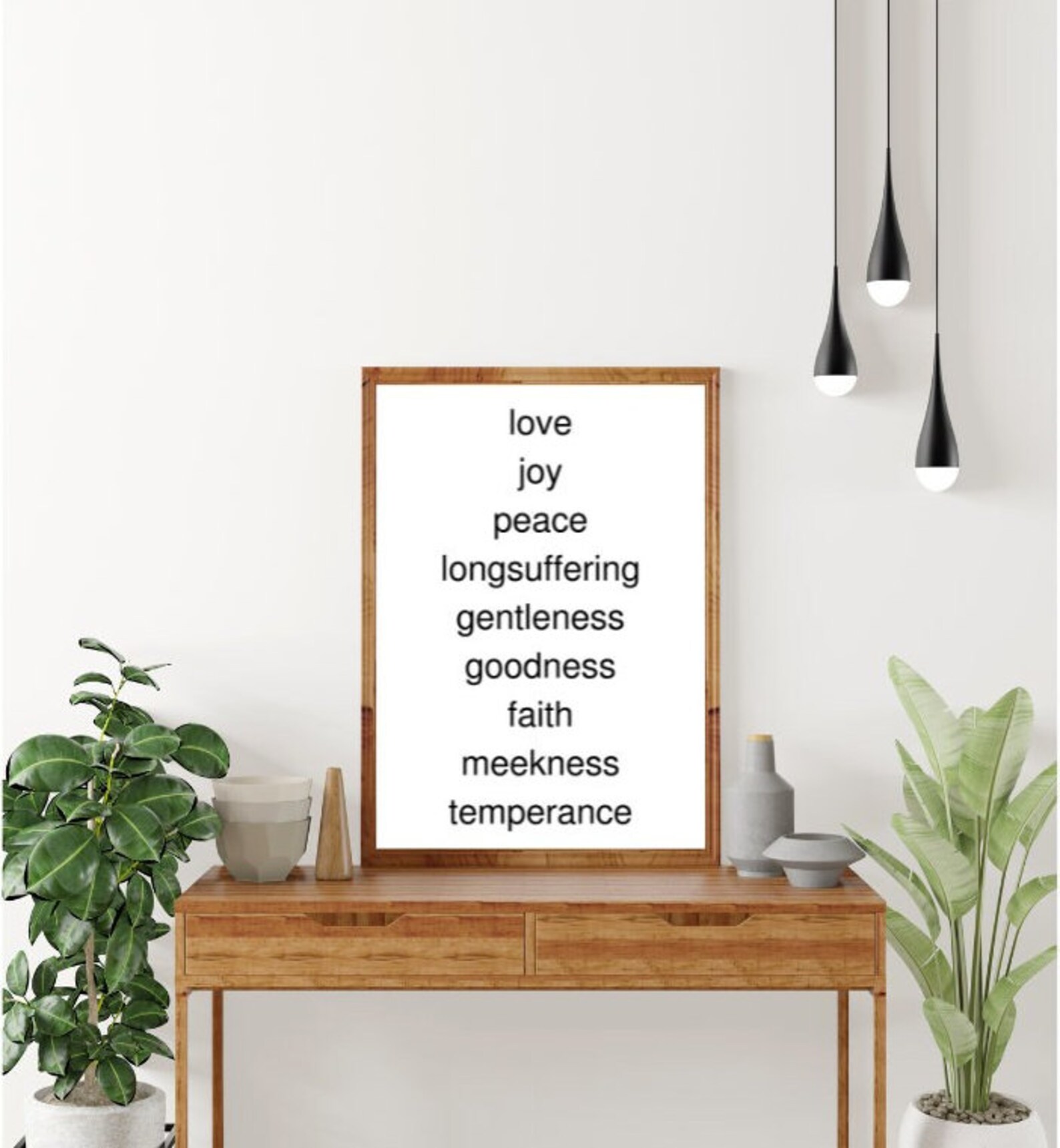 Fruit of the Spirit Printable Poster Galatians 5:22-23 - Etsy