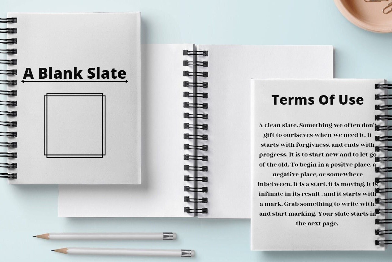 Blank Slate Book