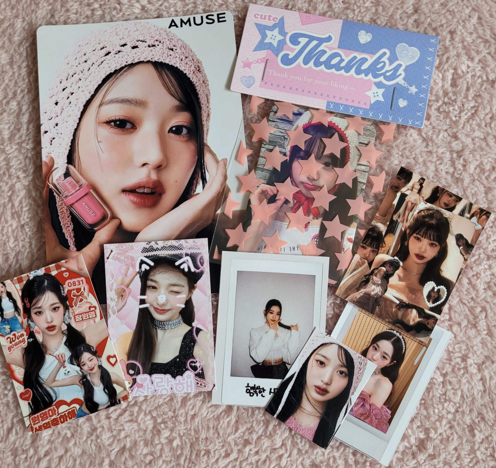 IVE Fanmade Photo Bias Pack Bundle wonyoung Photocards Inspired Cute Bias Pack Kpop Cute Gift ...