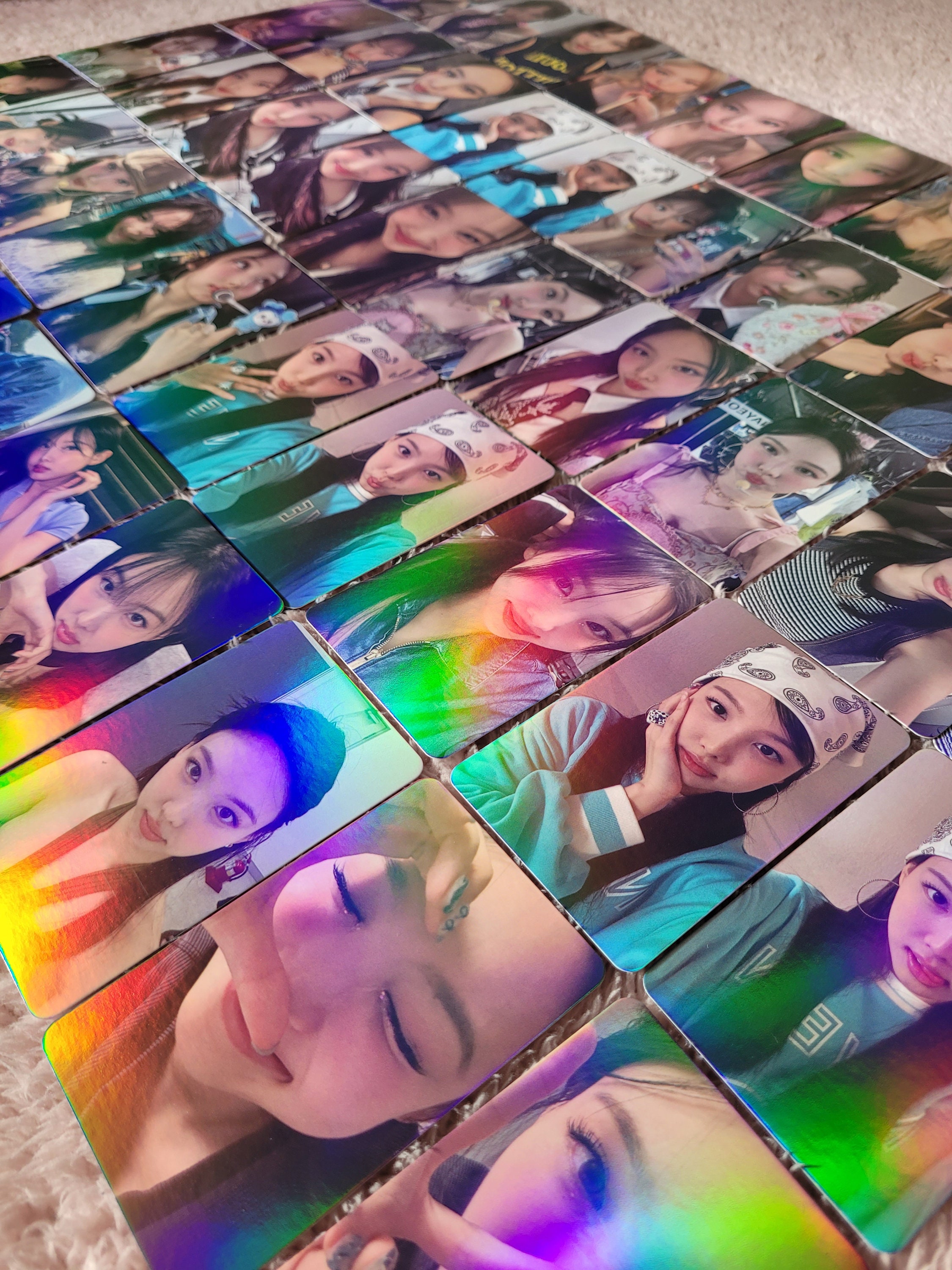 Twice Kpop Nayeon Photocards 15 Photocards Set Fanmade Cute Photocards ...