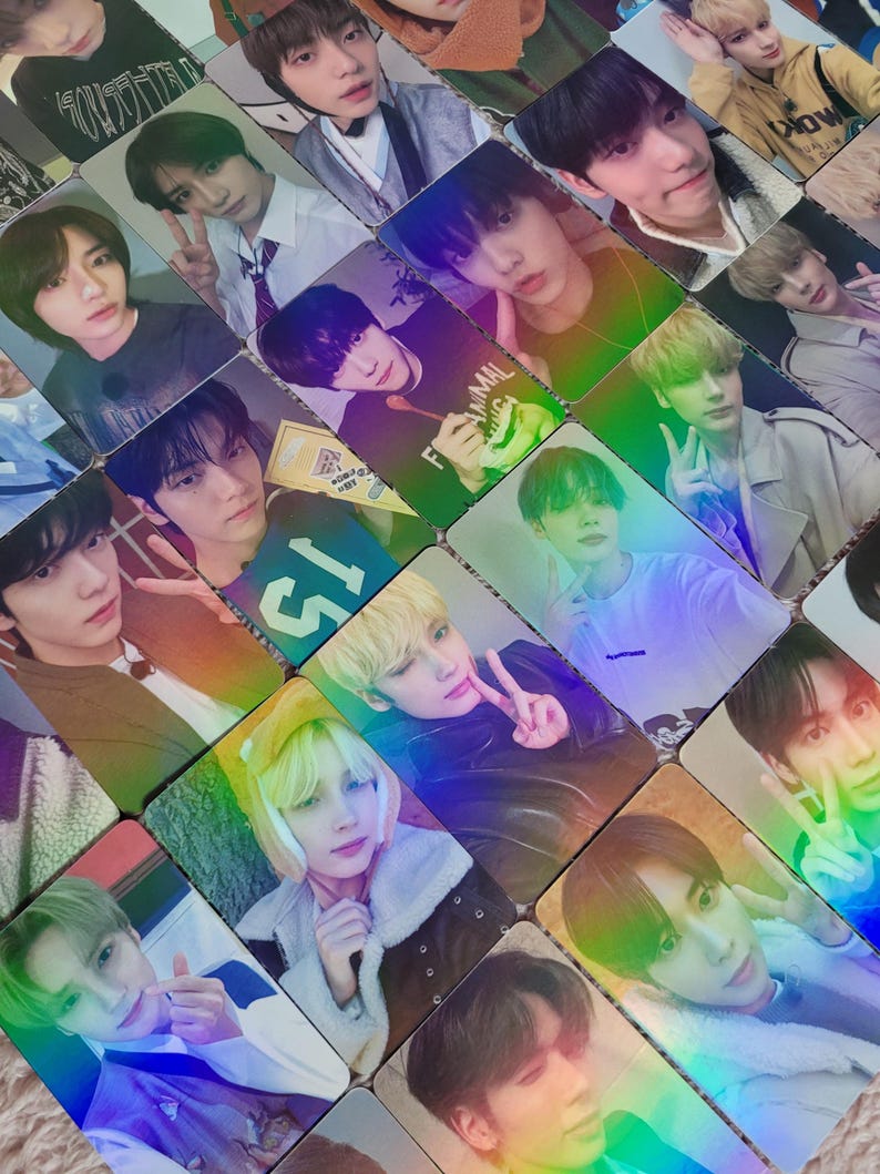 TXT Photocards Kpop Cute 10 Random Photocards Set TXT Kpop Soobin ...