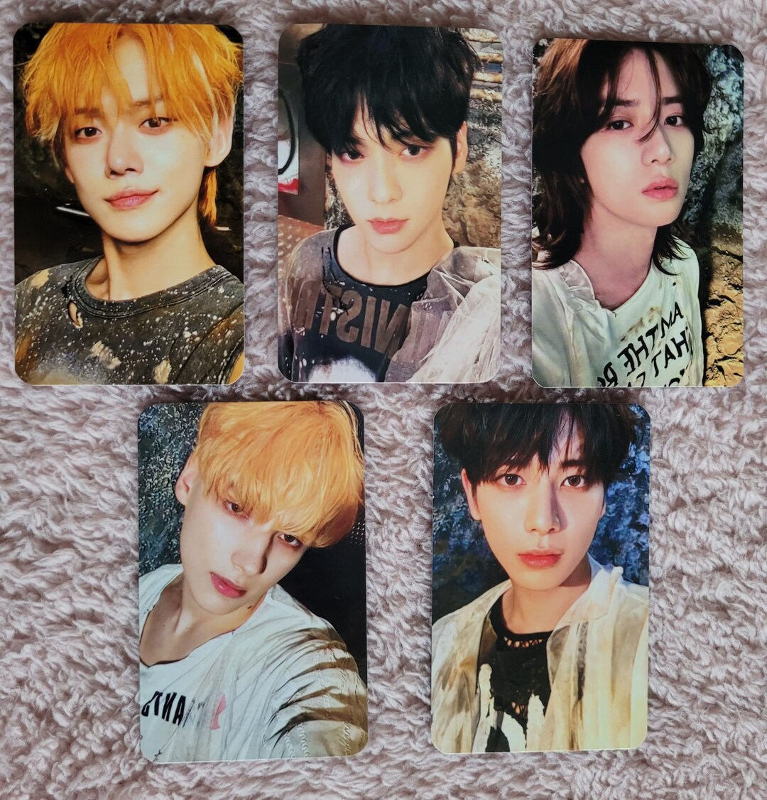 TXT Photocards Unofficial Freefall Melancholy Photocards Soobin Yeonjun ...