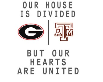 House Divided Sticker - Etsy