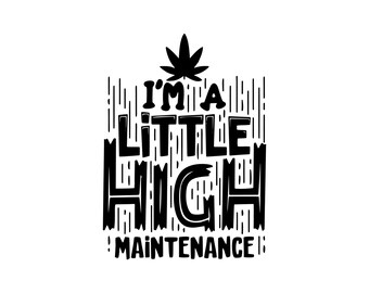High Maintenance Png - Etsy