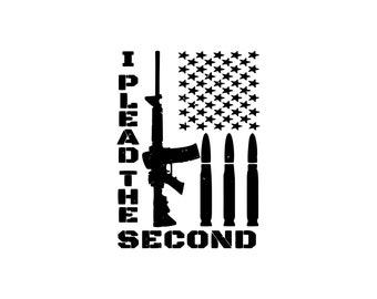 I Plead the 2nd Svg - Etsy