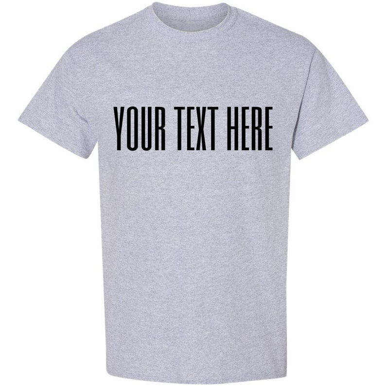 Custom T-shirts Design My Own Shirt Shirt Design - Etsy