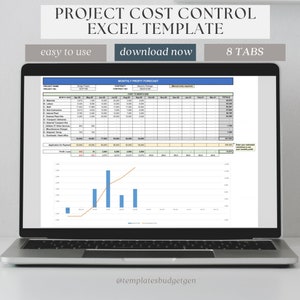 Project Cost Control Template, Construction Budget Excel Template - Etsy