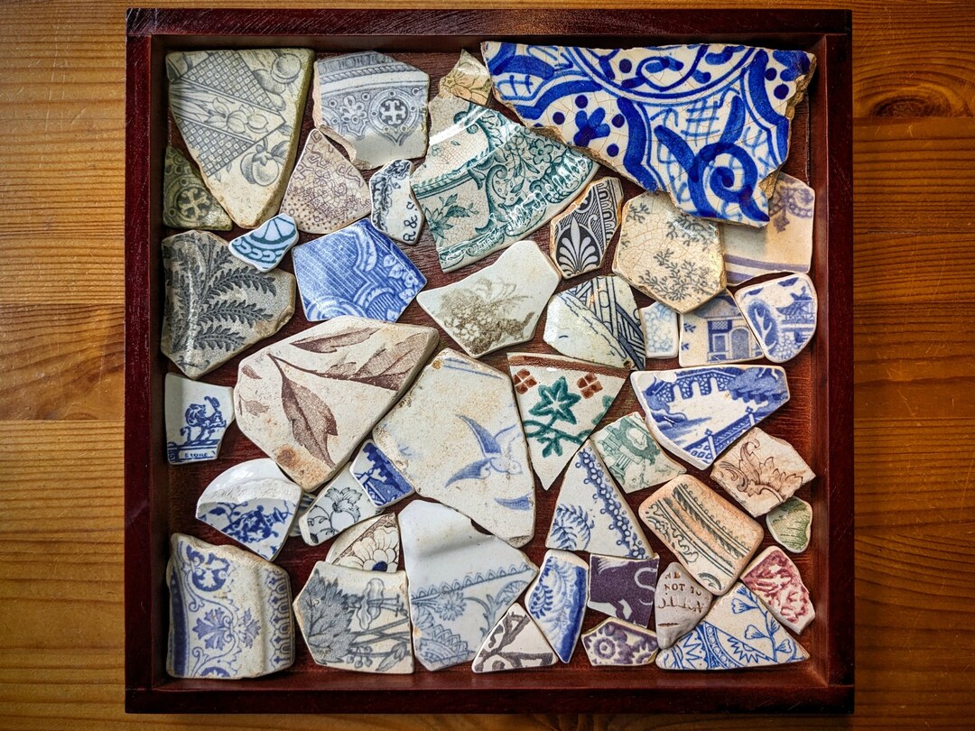 Sea Tumbled Scottish Beach Pottery for Crafts | Jewellery | Genuine ...