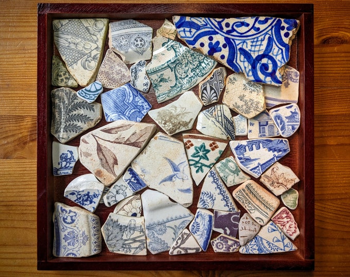Sea Tumbled Scottish Beach Pottery for Crafts | Jewellery | Genuine ...