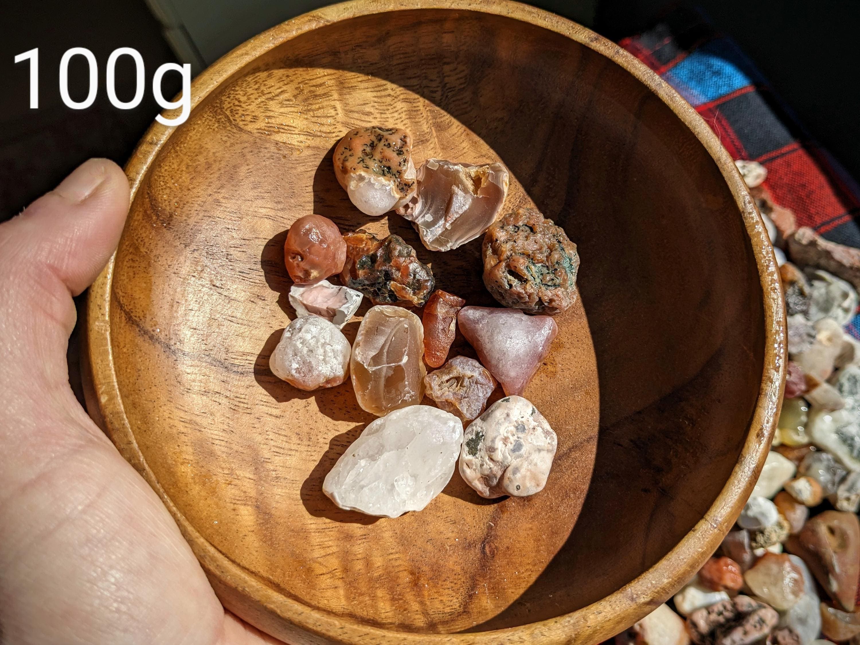 Scottish Beach Crystals | Raw Gemstones | Carnelian, Agate, Jasper ...