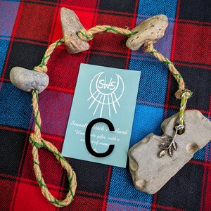 Scottish Hanging Hag Stones Lucky Hagstones Door, Window Protection ...