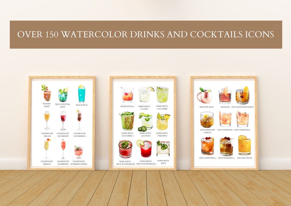 Signature Drink Sign Template Custom Bar Sign Sign Menu His - Etsy