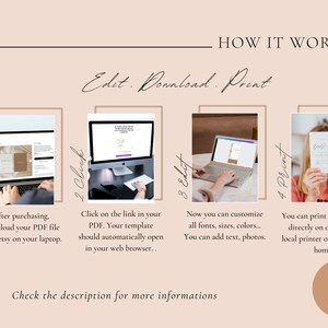 Retro Save the Date Template, Boho Save the Date Editable Printable ...