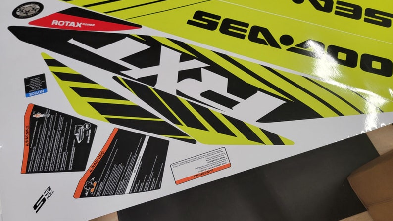 Seadoo RXT X 300 2016 Graphics / Decal / Sticker Kit - Etsy