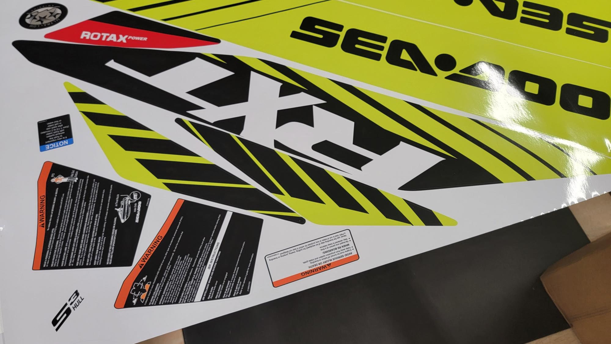 Seadoo RXT X 300 2016 Graphics / Decal / Sticker Kit - Etsy