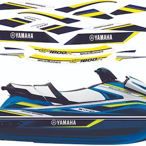YAMAHA WAVERUNNER GP 1800r Svho 2019 Graphics / Decal / Sticker Kit ...