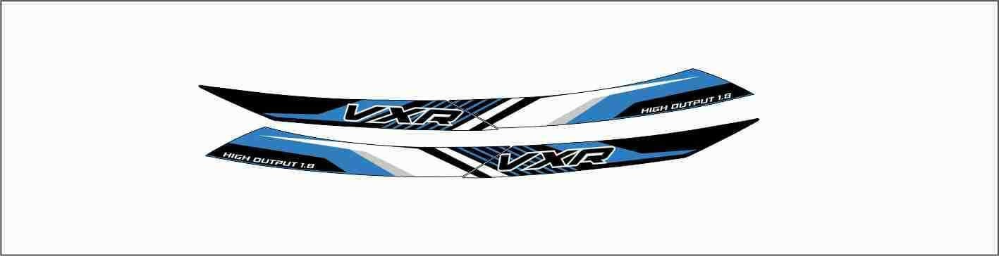 YAMAHA WAVERUNNER VXR Blue Limited 2018 Graphics / Decal / Sticker Kit ...
