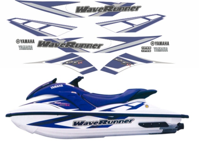 YAMAHA WAVERUNNER GP 1200r 2001 Graphics / Decal / Sticker Kit - Etsy