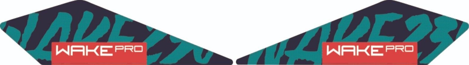 SEADOO WAKE 230 PRO 2018 Graphics / Decal / Sticker Kit Teal Rear Sides ...