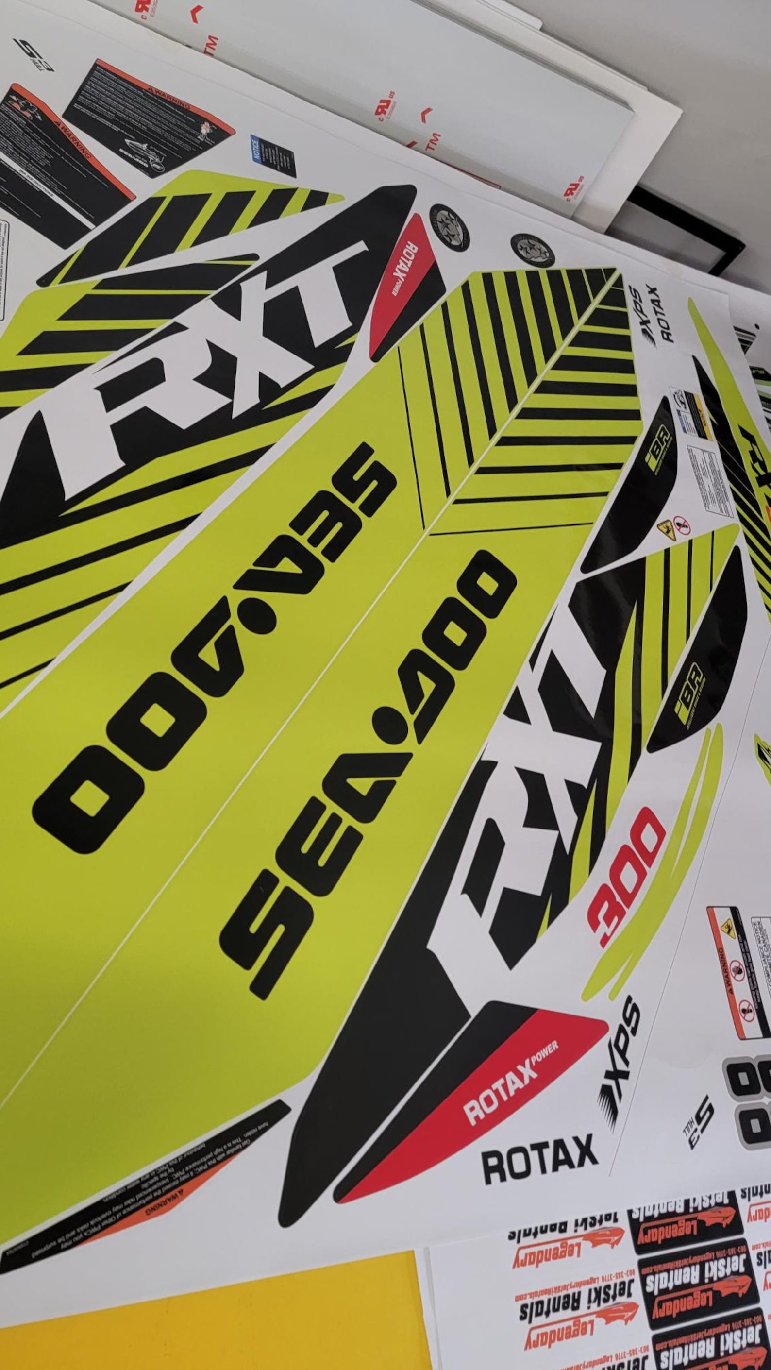 Seadoo RXT X 300 2016 Graphics / Decal / Sticker Kit - Etsy