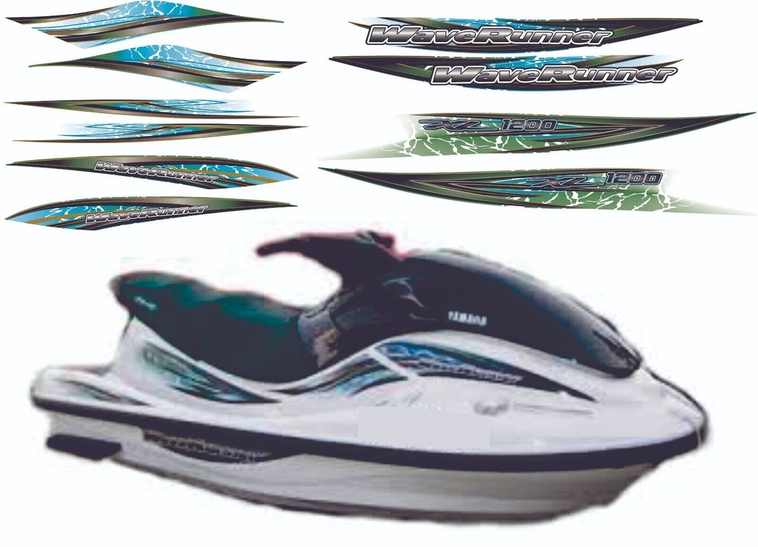 YAMAHA WAVERUNNER XL 1200 2001 Graphics / Decal / Sticker Kit Custom ...