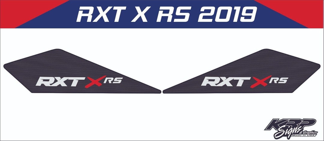 SEADOO RXT X Rs 300 2018 - 2021 Graphics/decal/ Sticker Kit Rear Sides ...