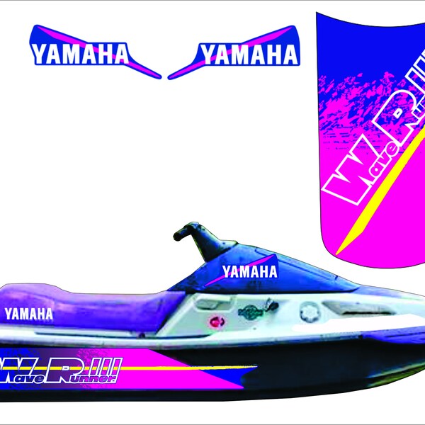 Yamaha Waverunner Decals - Etsy