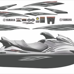 YAMAHA WAVERUNNER FX Cruiser 2010 Graphics / Decal / Sticker Kit - Etsy