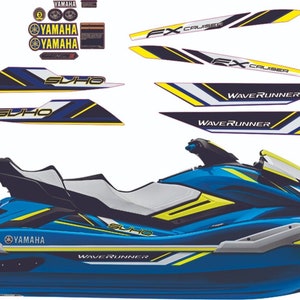 YAMAHA WAVERUNNER FX Cruiser Svho 2020 Graphics / Decal / Sticker Kit ...
