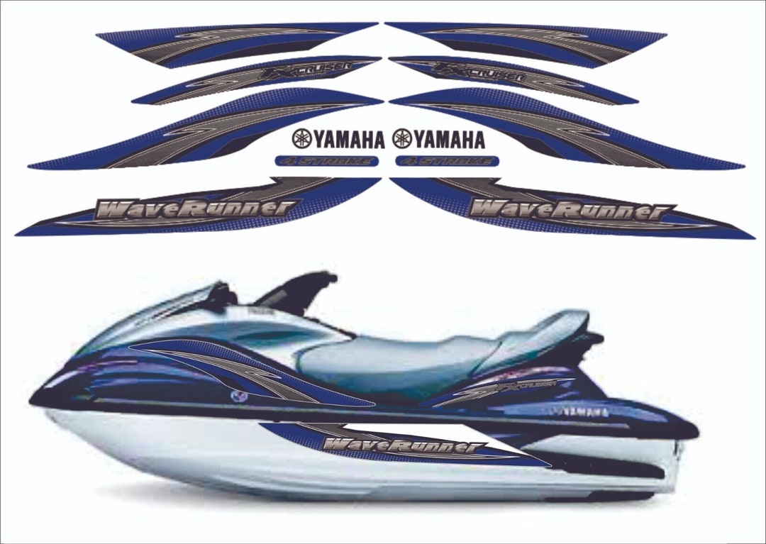 YAMAHA WAVERUNNER FX Ho Cruiser 2005 Graphics / Decal / Sticker Kit ...