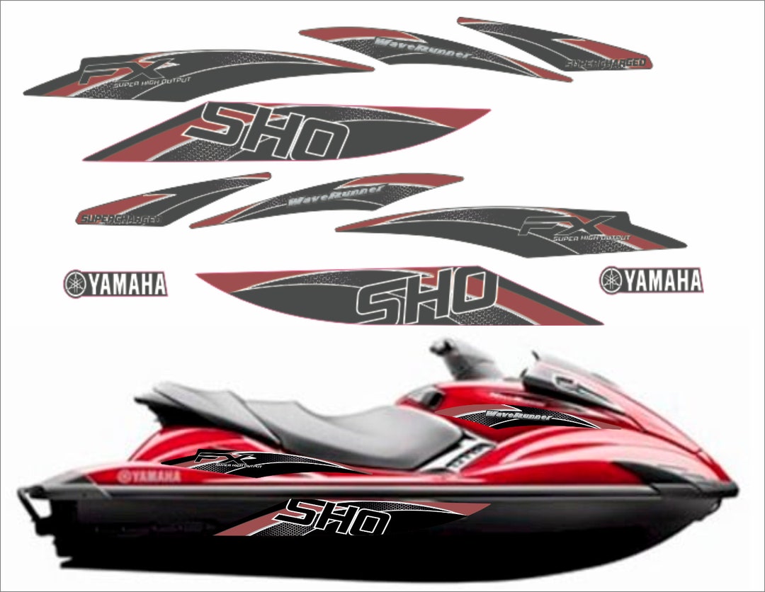 YAMAHA WAVERUNNER FX Sho Cruiser 2009 - 2011 Graphics/decal / Sticker ...