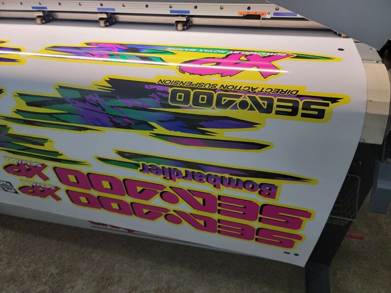 Seadoo XP 1997 1999 Graphics / Decal / Sticker Kit - Etsy
