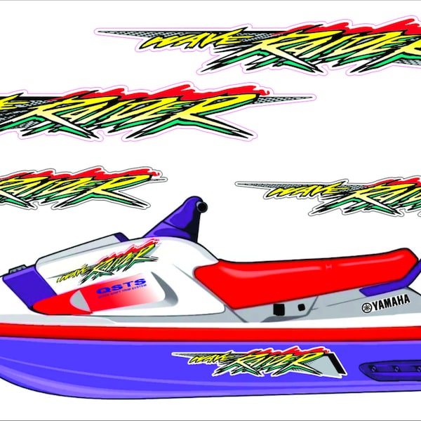 Yamaha Waverunner Decals - Etsy