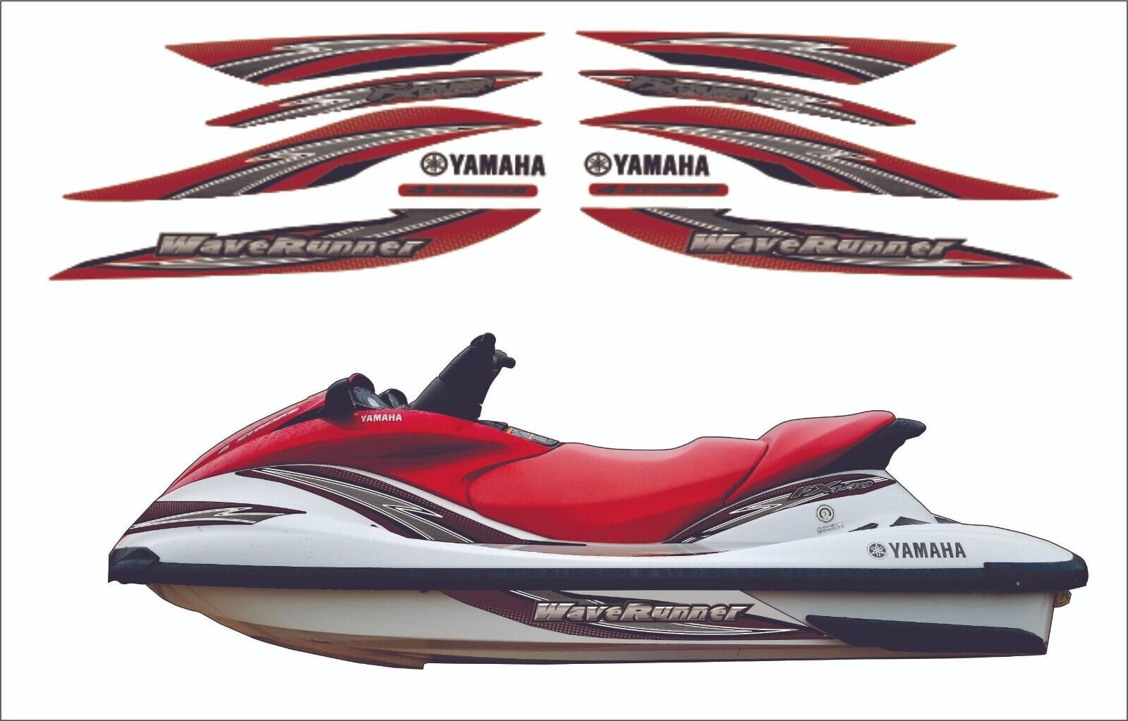 YAMAHA WAVERUNNER FX Ho Cruiser 2004-2005 Graphics /decal / Sticker Kit ...